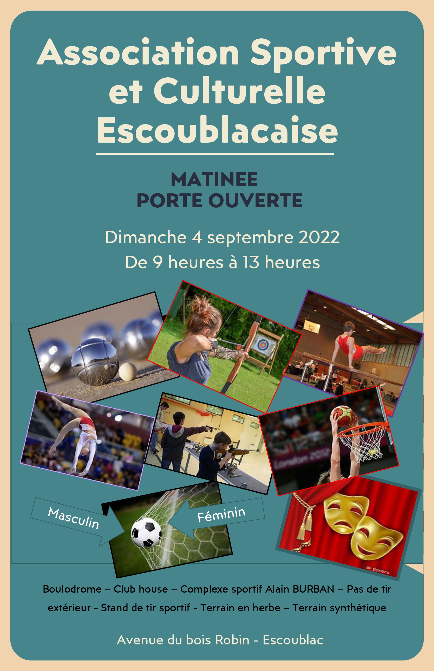 Journée Portes Ouvertes ASCE le 4 Septembre 2022